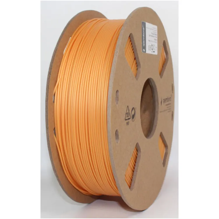 3DP-PLA+1.75-02-O PLA-PLUS Filament za 3D stampac 1,75mm kotur 1KG Orange (jaci od standardnog PLA)
