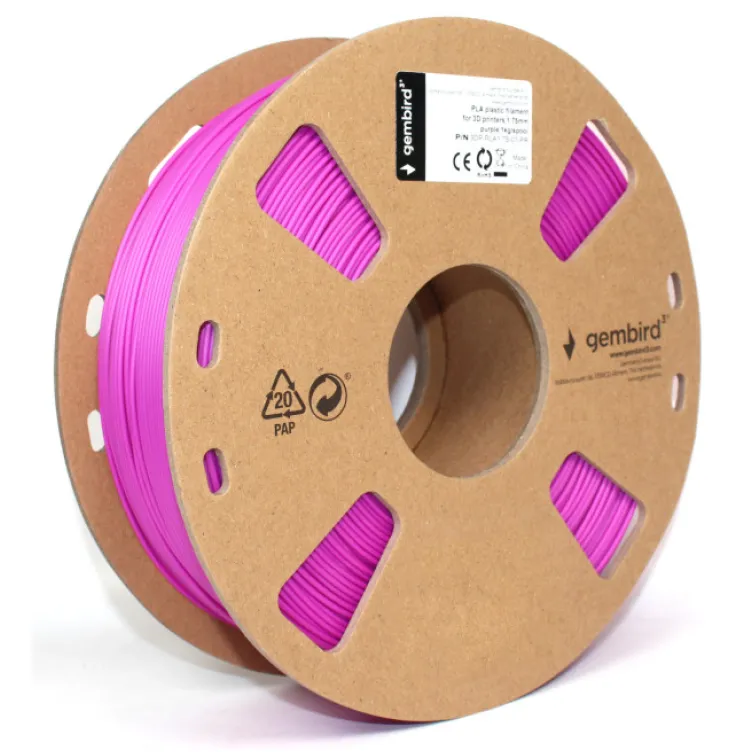 3DP-PLA1.75-01-PR PLA Filament za 3D stampac 1,75mm kotur 1KG PURPLE