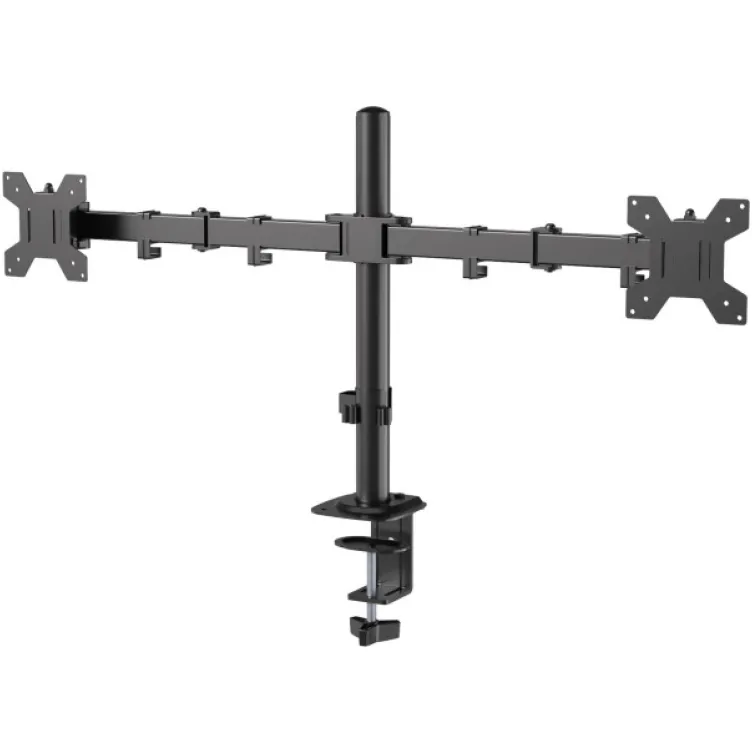 MA-D2-011 Gembird Podesivi dupli stoni drzac za monitor, tilt, 17-32 max.2x9kg
