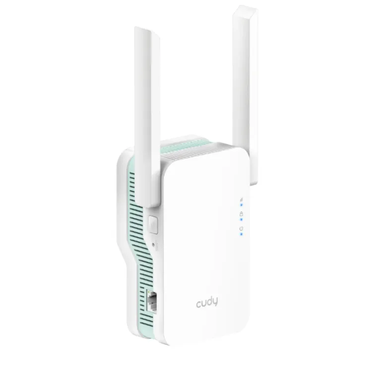 Cudy RE1500,AX1500 Mesh Wi-Fi 6 Range Extender, Dual-Band Wi-Fi 6,10/100 Mbps
