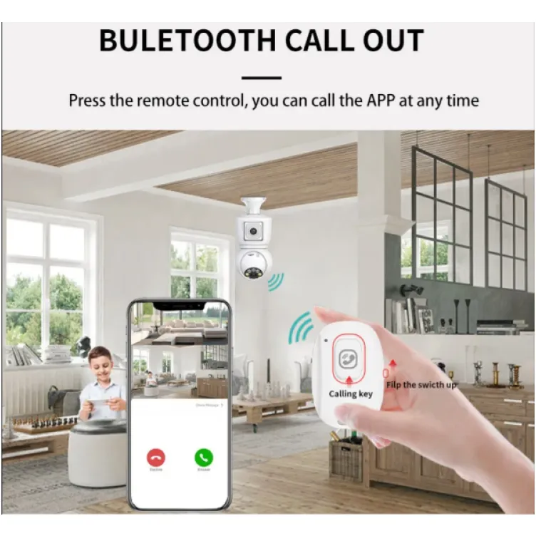 CAM-IP6MP-Q3 GMB PTZ kamera 6mpix microSD iCSee xmeye Two-way voice 2x3,6mm SIJALICNO GRLO E27