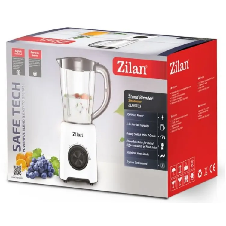 Zilan Blender ZLN3703 zapremina 1.5l 500 W, 2 brzina pulse