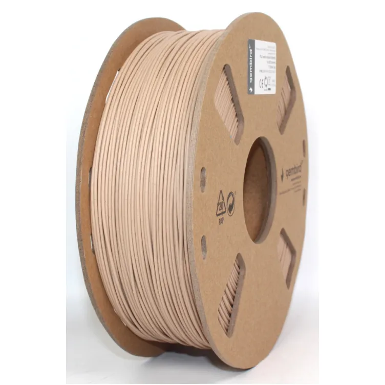 3DP-PLA-WD-01-NAT PLA Filament za 3D stampac 1.75mm, kotur 1KG wood natural