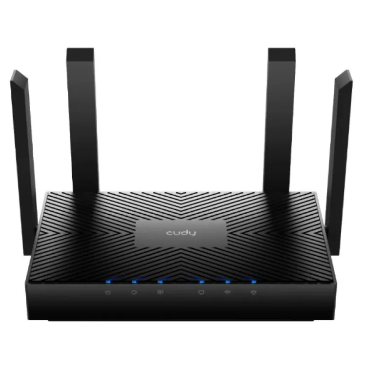 Cudy WR3000 AX3000 Mesh WIFI6 Dual Band 2.4+5Ghz Wi-Fi Ruter 1W/4LAN Gbit,4x5dBi, Wisp/AP/REP