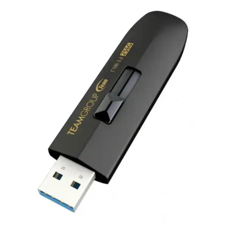 TeamGroup 256GB C186 USB Flash memorija 3.2 BLACK TC1863256GB01