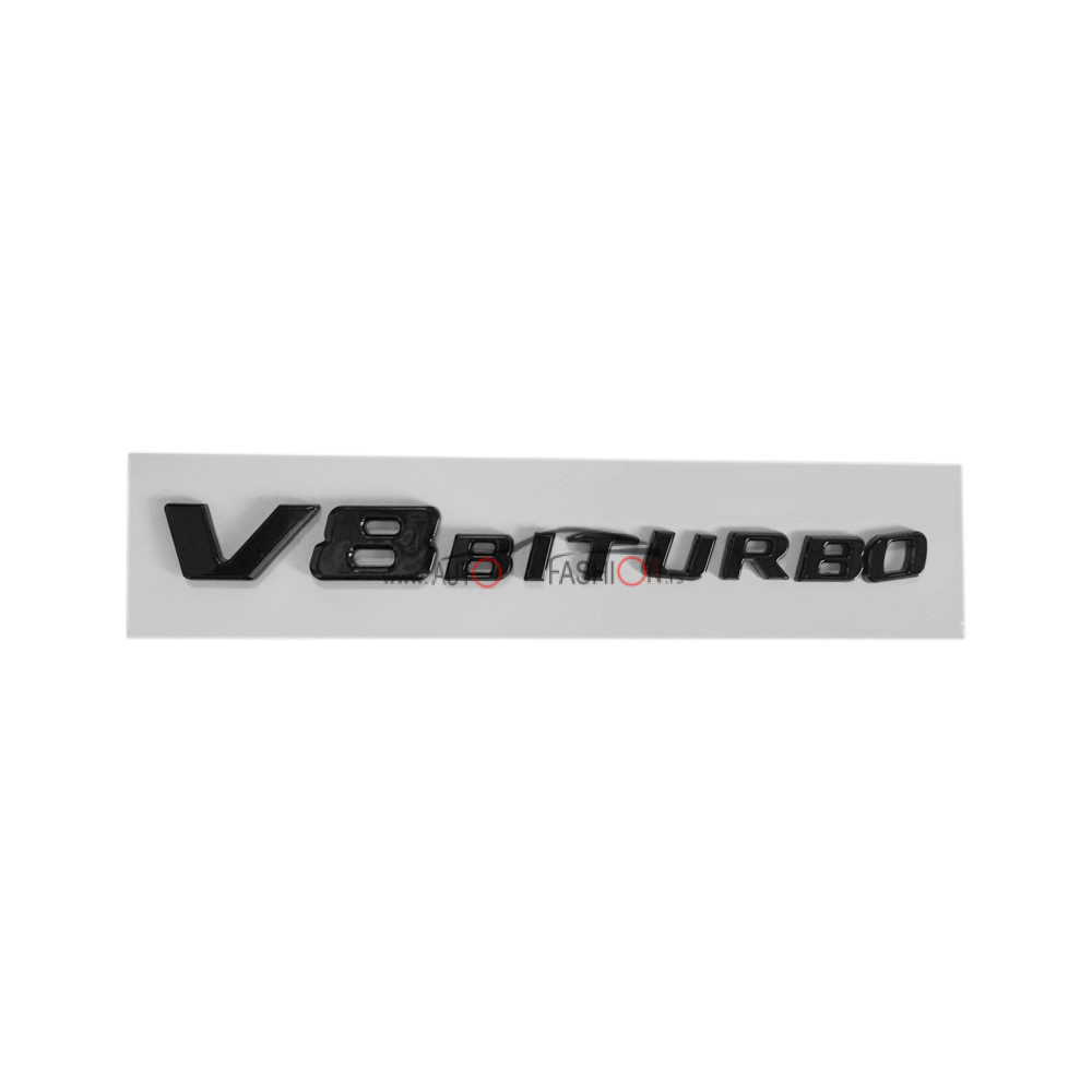 Natpis V8 BITURBO