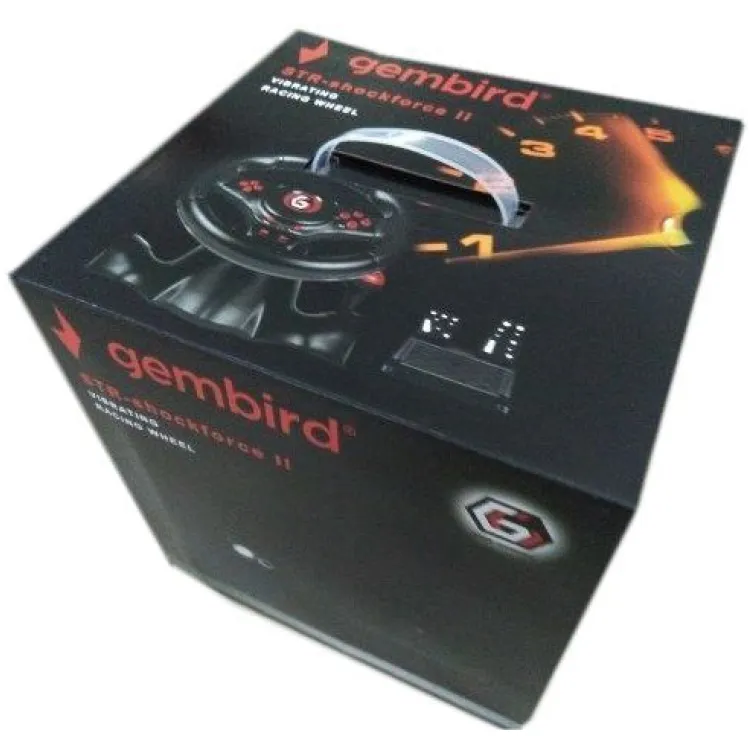 STR-ShockForce-II ** Gembird USB 2.0 volan za igrice PC (2787)