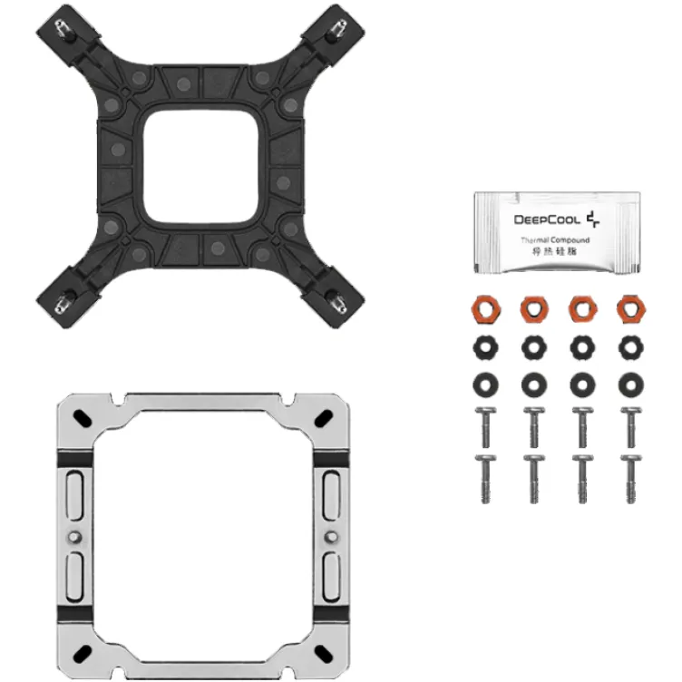DeepCool AK500S DIGITAL SE 5xHeat Pipe, Real-Time CPU Screen, 1x120mm 1850 rpm 68,99 CFM, Intel/AMD