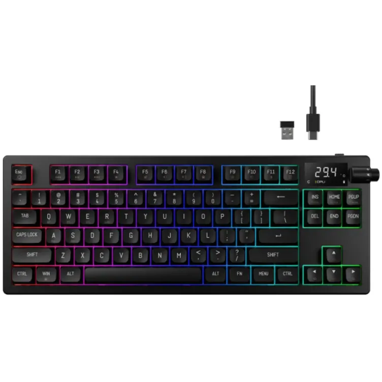 Tastatura Gamdias Hermes M7 Hybrid Mehanicka RGB