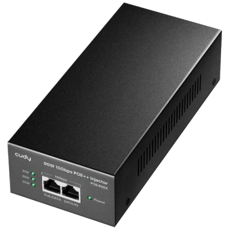 Cudy POE400X, 90W 10 Gbps PoE++ Injector, 10M/100M/1G/2.5G/5G/10G Brzina