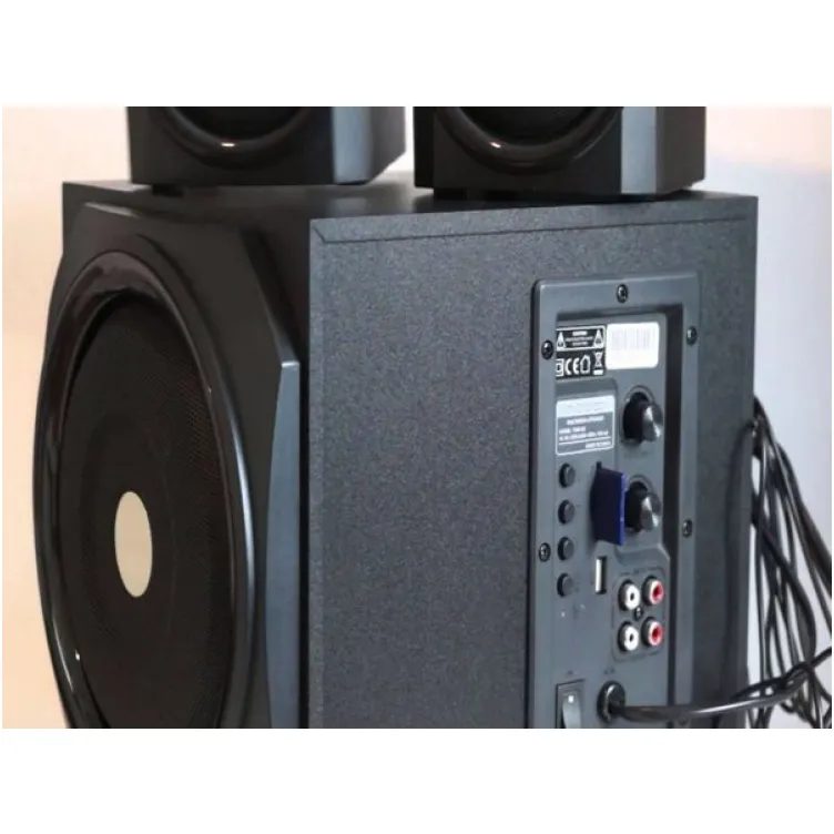 Microlab TMN9BT Aktivni drveni zvucnici 2.1 sistem 40W RMS (18W+2*11W) SD, USB, 3,5mm, Bluetooth