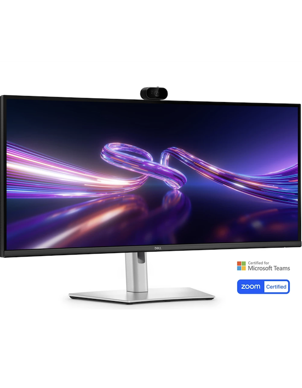 DELL 34" P3426WEV WQHD 100Hz Webcam USB-C zakrivljeni IPS monitor