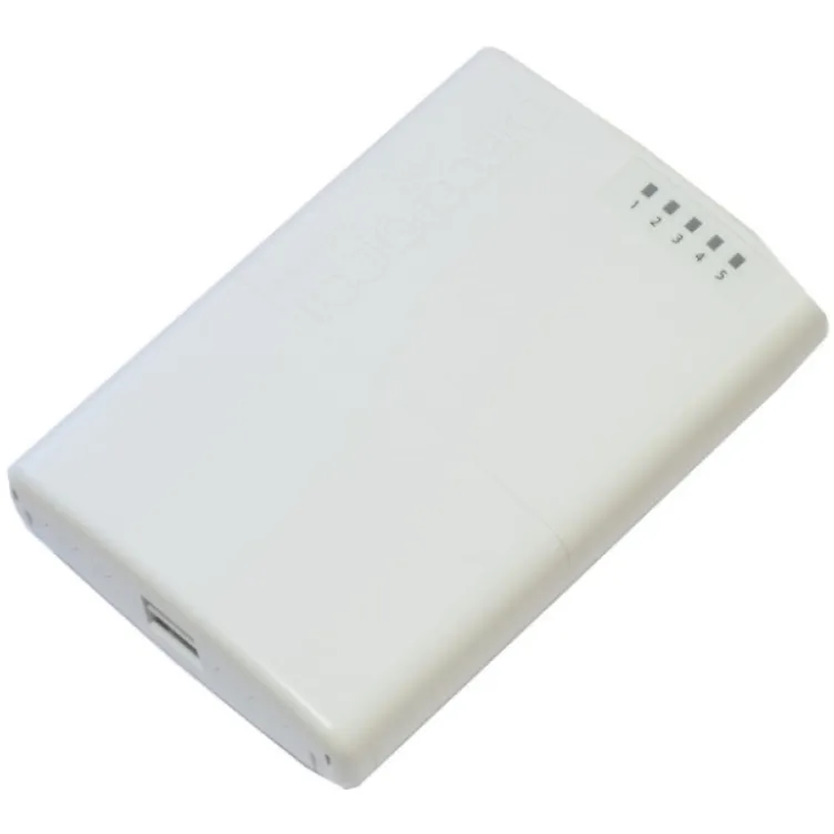 MikroTik RB750P-PBr2 PowerBox(RouterOS L4) with outdoor case