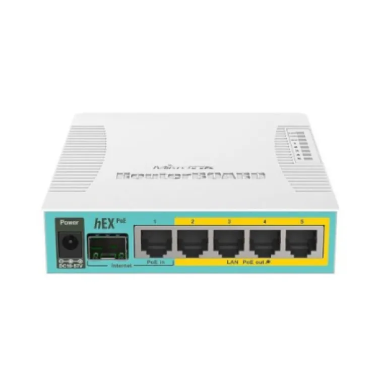 MikroTik RouterBOARD RB960PGS hEX PoE (5x GE, SFP)