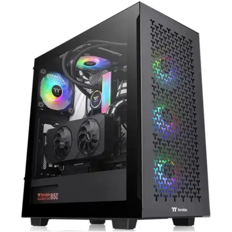 Kucište Thermaltake V350 TG ARGB,Mid Tower,Crno