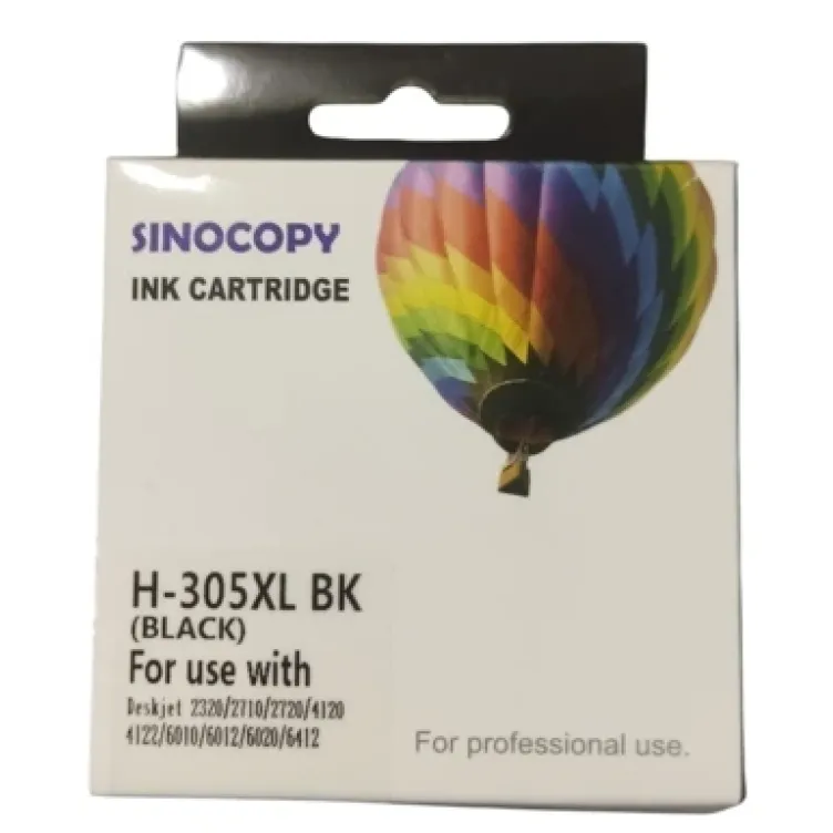 INKJET ZA H 305XL K SINO BK (Black) Deskjet 2320/2710/2720/4120/4122/6010/6012/6020/6412