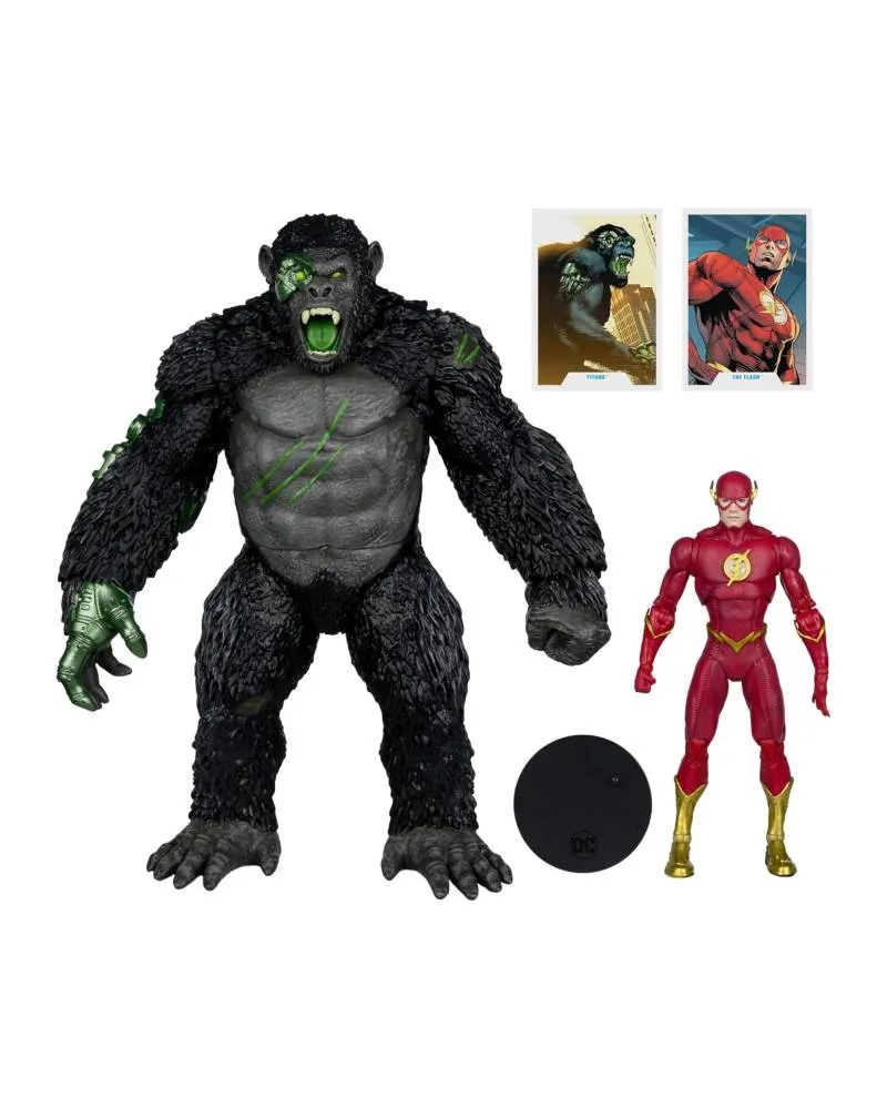 Action Figure DC Multiverse - Titano Vs Flash