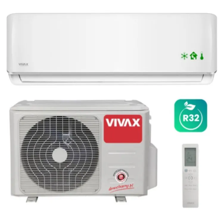 Klima VIVAX COOL ACP-12CH35AEQI+ inverter, A++/A+ R32, 12000BTU, od -15C do 50C, bela