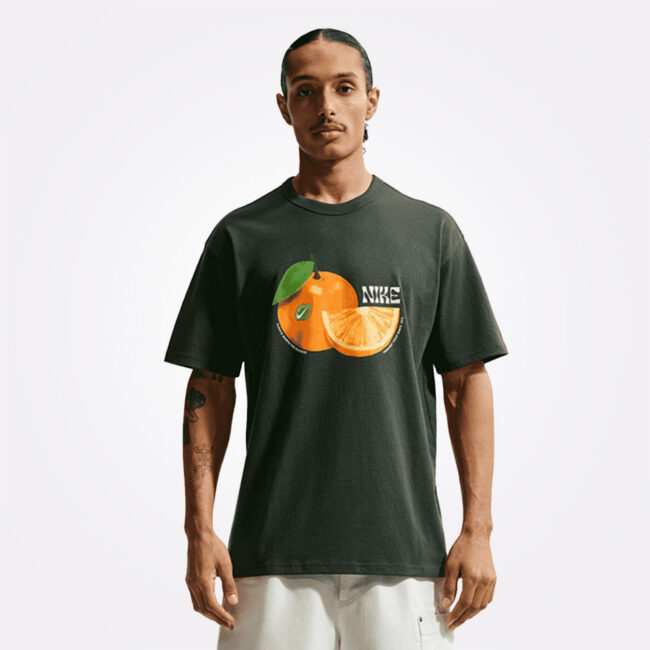Nike Sportswear Premium ORANGET-Shirt