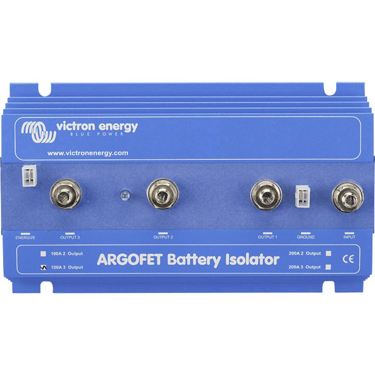Baterijski izolator za punjenje do dve baterije Victron Energy Argo FET 200-2 ARG200201020R 200A