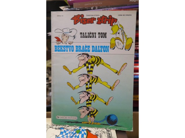 Biser strip 10 Talični Tom Bekstvo braće Dalton