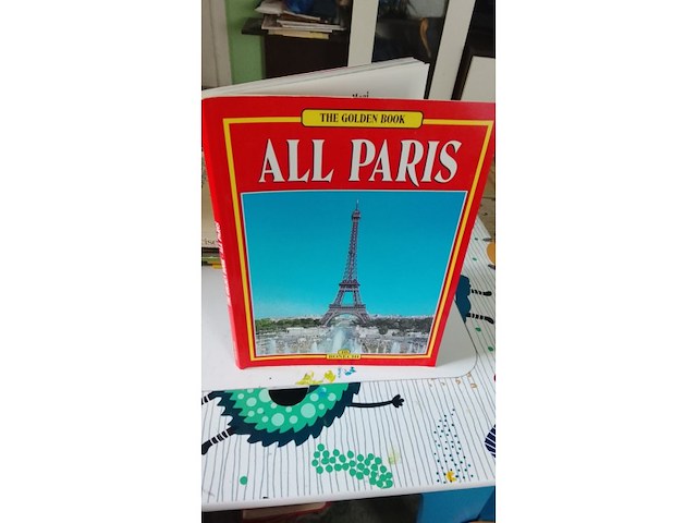 The Golden Book of Paris is a colourful guide with pict