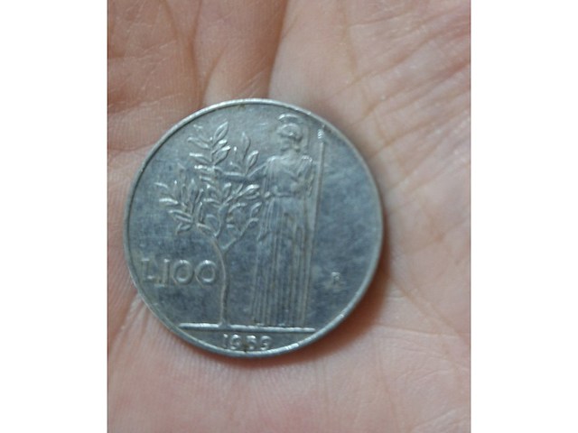 100 italijanskih lira iz 1959.
