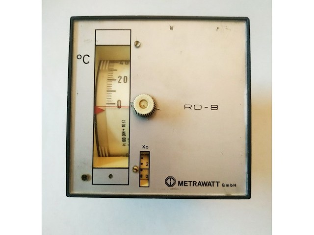 Termoregulator Metrawatt 0-300C, Pt100, 96x96mm