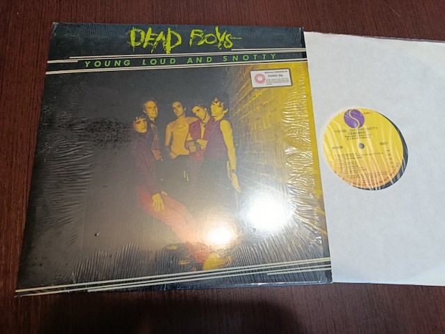 DEAD BOYS Young Loud And Snotty PUNK US LP 5