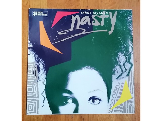 JANET JACKSON - NASTY/MAXI SINGLE