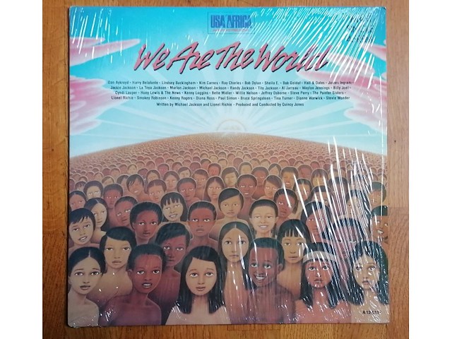 USA FOR AFRICA - WE ARE THE WORLD/MAXI SINGLE