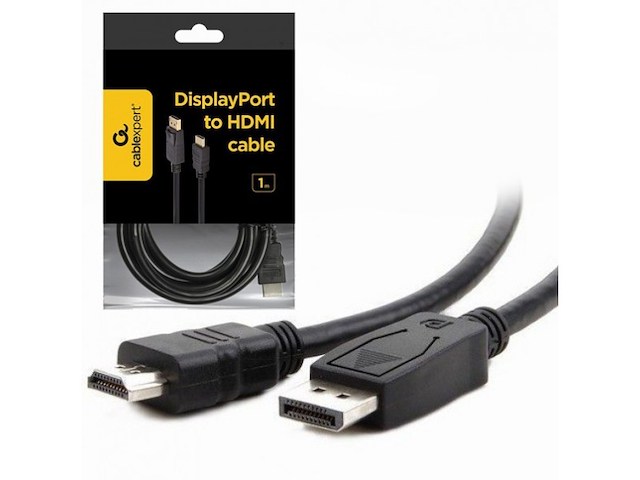 CC-DP-HDMI-1M Gembird DisplayPort na HDMI digital inter