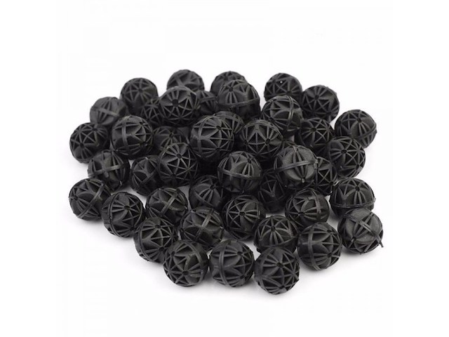 Crne bio kugle za akvarijum - 26 mm - 10 komada