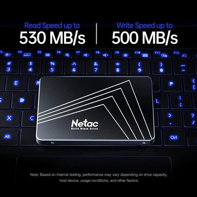 Netac 256GB 2.5 SSD SATA 3 disk za PC ili Laptop