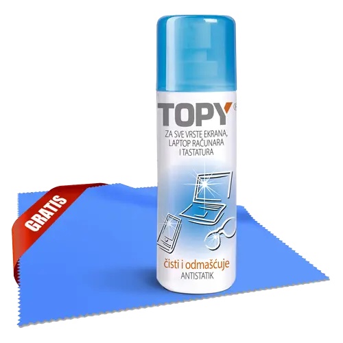 Sprej sa krpicom Topy 120ml