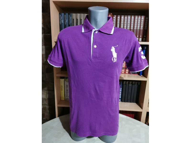 21. Polo RALPH LAUREN VRHUNSKA PAMUCNA MAJICA Vel. M