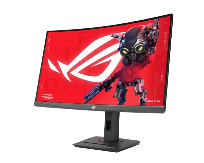 ASUS 27 inča ROG Strix XG27WCS QHD 2560 x 1440 Fast VA 180 Hz USB Type-C Gaming zakrivljeni monitor crni