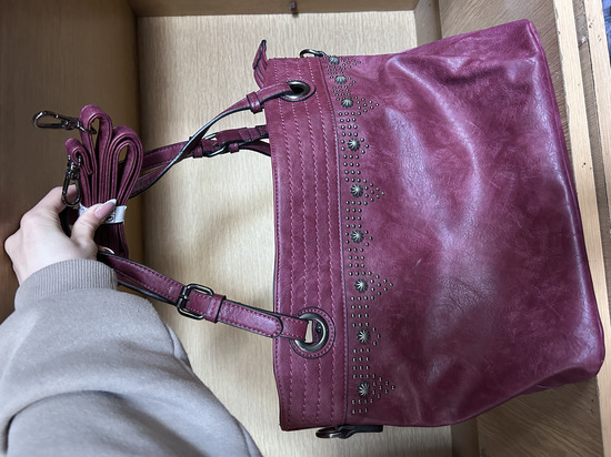 Burgundy torba 500
