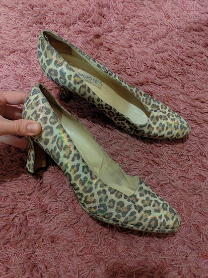MAURO TECI FIRENZE leopard vintage cipele
