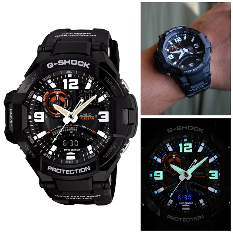CASIO G-SHOCK muški sat GA-1000-1A