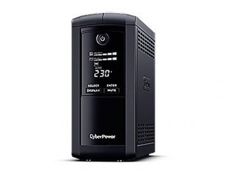 CYBERPOWER 1000VA/550W VP1000ELCD, line-int., šuko