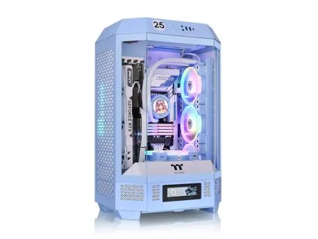 THERMALTAKE The Tower 300 Hydrangea blue mikro kuciste CA-1Y4-00SFWN-00
