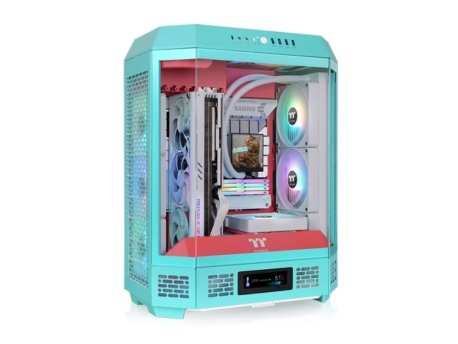 THERMALTAKE The Tower 600 Mint strawberry midi kuciste CA-1Z1-00MLWN-00