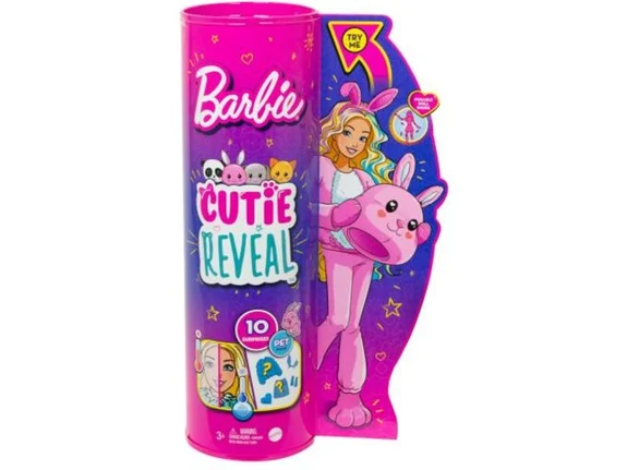 Barbie Lutka Cutie reveal Zečica