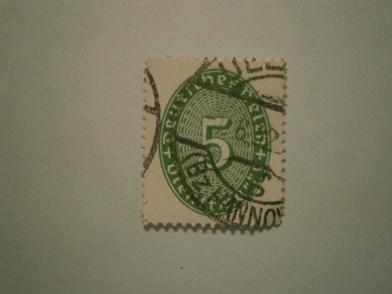 RAJH 1927. 5 FENINGA SLUŽBENA
