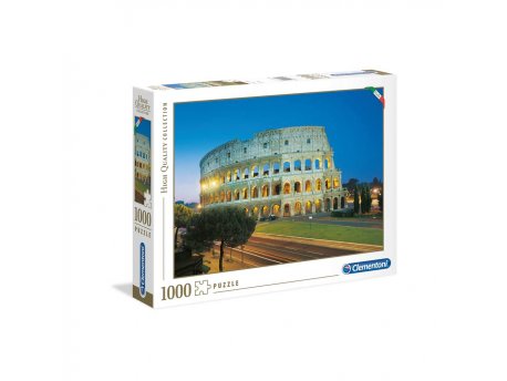 CLEMENTONI PUZZLE 1000 ITALIAN COLLECTION - ROMA- COLO