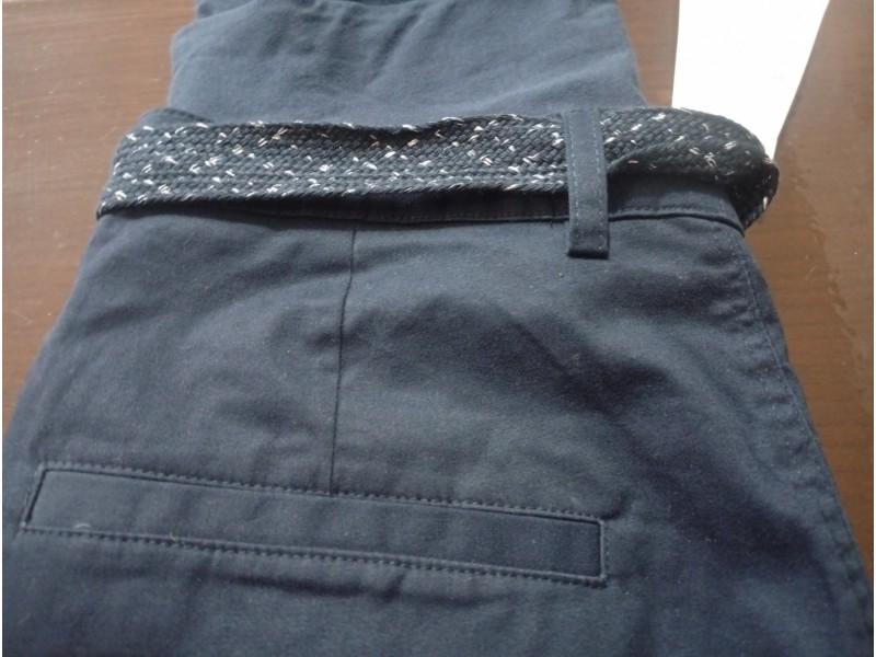 NOVO pantalone za trudnice vel 36 plave