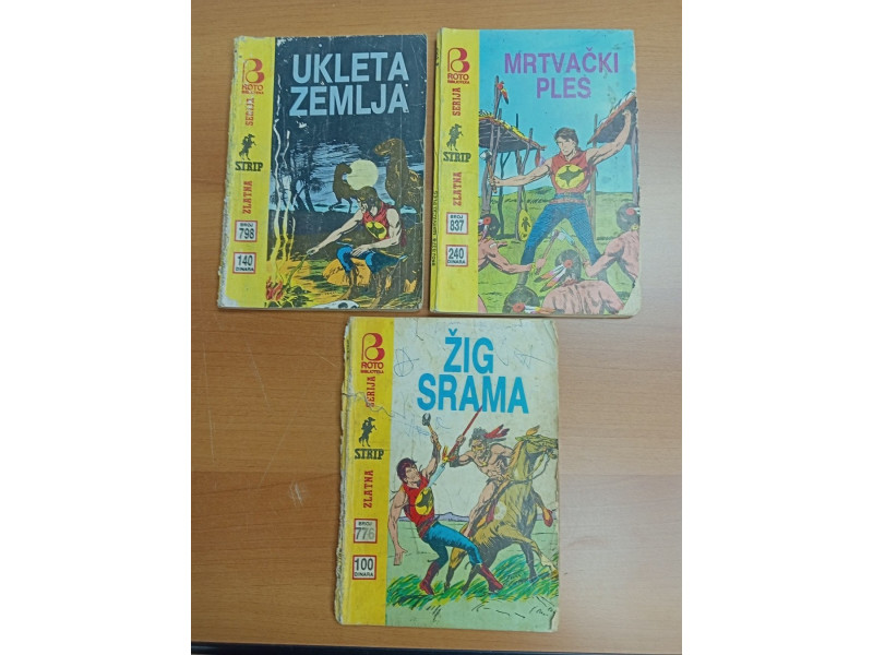 ZAGOR - 3 KOMADA