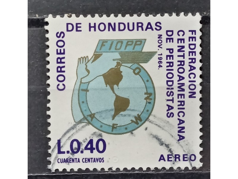 HONDURAS 1967 - CENTAR AMER. NOVINSKA AGENCIJA