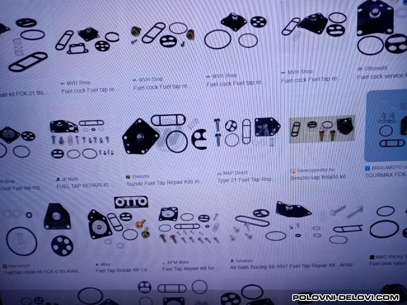 Kawasaki MOTORCIKLI Sistem za gorivo